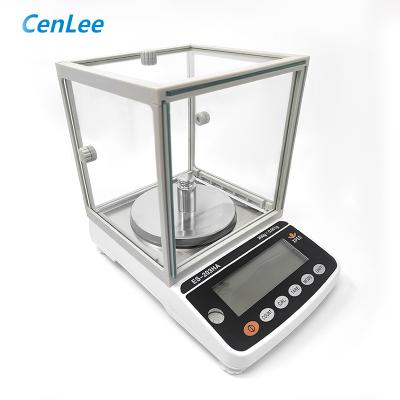 China Readability 0.001g Laboratory Precision Balance Lab Instruments Analytical Balance Scale With Draf Shield for sale