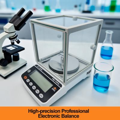 China Readability 0.001g Laboratory Precision Balance Lab Instruments Analytical Balance Scale With Draf Shield for sale