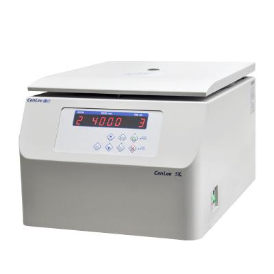 China Centrífuga de laboratorio Cenlee5K 2L 2000ml 4x500ml Centrifugadora de gran volumen en venta