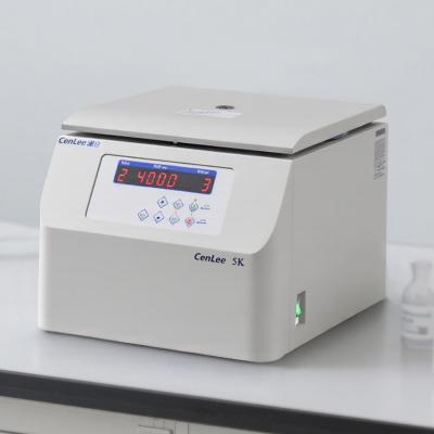 China Centrífuga de laboratorio Cenlee5K 2L 2000ml 4x500ml Centrifugadora de gran volumen en venta