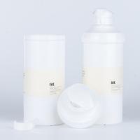 China PP Material 500ml Round Shape Plastic Lotion Pump Bottle for Airless Bottle for sale