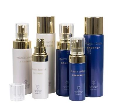 Cina Bottiglia cosmetica con colletto in PET da 40 ml con tappo acrilico e confezionamento per cosmetici di lusso in vendita