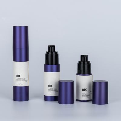 中国 高級 カスタマイズされたカラー化粧品 空気のないポンプボトル 30ml 50ml 100ml ボディローション 販売のため