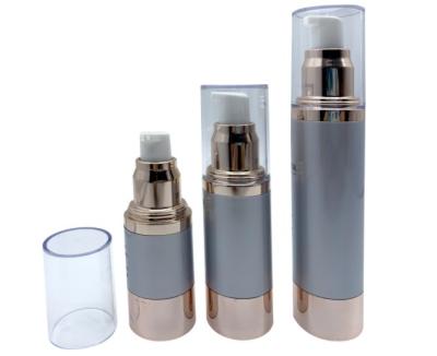 China PP Material 15ml 30ml 50ml Airless Pump Bottle for Screen Printing Personal Care for sale