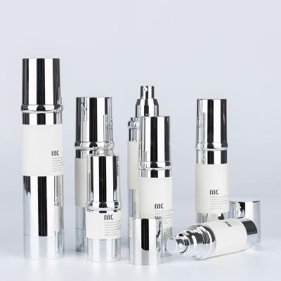 Cina 15 ml 20 ml 30 ml Bottone di pompa senza aria durevole per vari cosmetici e creme per il viso in vendita
