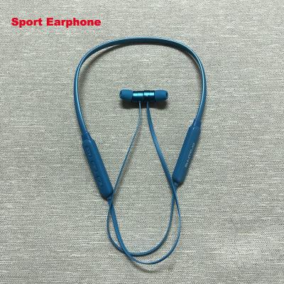 China 5pcs Blue color in stock Earphone Sweatproof Wireless Bluetooth Magnetic design Noise cancelling for iphone/LG and more for sale