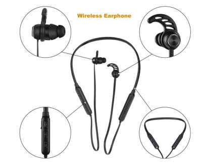 China ZingCon 2pcs Black in stock Earbud Sweatproof Wireless Magnetic design Black Red Blue Color avaible for sale