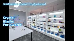Crystal trophy&frame blanks