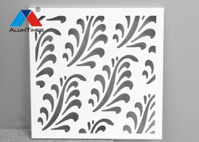 China Duurzaam Met een laag bedekt Decoratief Geperforeerd Aluminiumblad 1220 × 2440mm Te koop