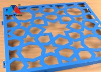 China Solid Perforated Aluminium Decorative Panels 3003 3105 Alloy 2mm Thickness Custom Size for sale