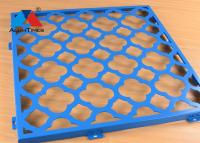 China Solid Perforated Aluminium Decorative Panels 3003 3105 Alloy 2mm Thickness Custom Size for sale