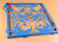 China Solid Perforated Aluminium Decorative Panels 3003 3105 Alloy 2mm Thickness Custom Size for sale
