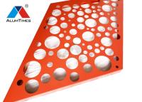 China PVDF Coated Decorative Aluminum Facade Panel 2.0mm 3003 Alloy for Building Cladding for sale