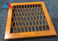 China Ral Color Decorative Expanded Aluminum Mesh Panel 1.5mm 4.0mm for Cladding for sale