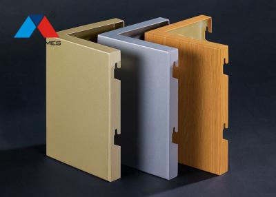 Cina Coperture di colonna quadrate del metallo, rivestimento di alluminio resistente alla corrosione della colonna in vendita