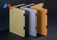 China 4mm Solid Aluminum Column Cover Panel for Building Decoration Custom Size for sale