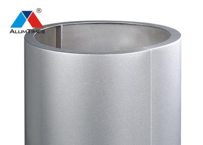 Cina PVDF che ricopre le coperture di colonna di alluminio di 3mm, coperture di colonna rotonde a prova di fuoco del metallo in vendita