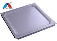 China Fireproof Dustproof Color Coated Aluminum Ceiling Sheet 600x600mm Clip-in for sale