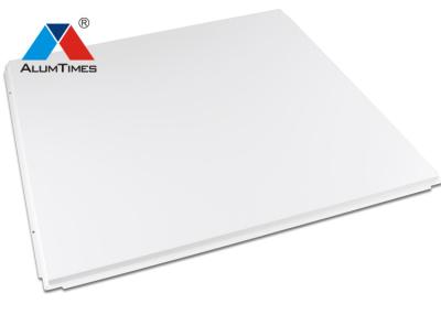 China De aluminiumlegering lag in Plafondcomités Tegel met 1.0mm Dikte 603×603mm Te koop