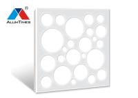 China Decorative Suspended Aluminum Perforated Ceiling Square 600x600mm with LED Light for sale