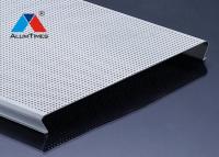 China Fire Rated Aluminum Strip Ceiling Linear Metal Ceiling Fireproof Soundproof 200mm Width 0.8mm Thickness for sale