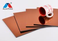 China Fire Resistant Aluminium Composite Panel 4mm ACP Sheet for Exterior Wall Cladding for sale