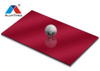 China Fire Rated Aluminium Composite Panel 4mm Mirror Finish Customizable ACP Cladding for sale