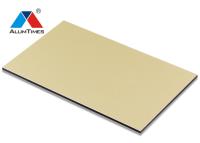 China PVDF Coating Aluminium Composite Panel 4mm Cladding Strong Anti Peeling Strength for sale