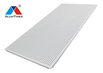 Cina Pannelli per soffitti perforati resistenti del metallo dell'abrasione con gli intarsi fonoassorbenti in vendita