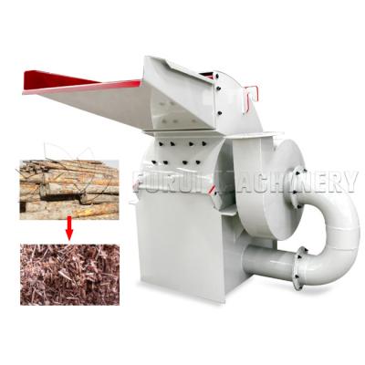 China Big Capacity Pallet Crushing Equipment Industrial Wood Shredder Hammer Shape for sale