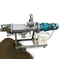China Stable Performance Manure Dewatering Machine 5-20 m³/h Capacity with 380V Motor for Agricultural Waste Processing for sale