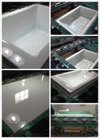 China plastic thick sheets vacuum forming machine for sale