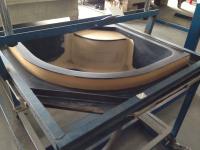 China plastic sheet vacuum thermoforming machine for sale