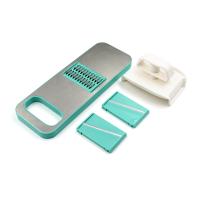 China Multifunctional HIPS Plastic Vegetable Slicer Sharp Cutters Multifunctional Vegetable Slicer for sale