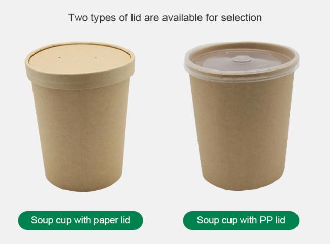 Paper Cups Double Wall Wholesale Eco-friendly PE Coated Multi-size Custom Printed Kraft Disposable With Lids