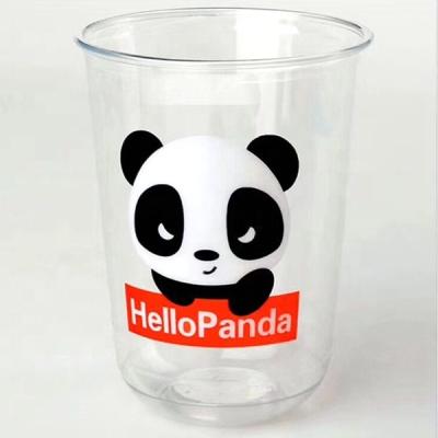 China Round Plastic Cups Ice Cream Paper Cup With Lid for Environmentally-Friendly for sale