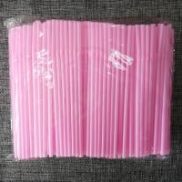 China Compostable PLA Flexible Drinking Straws 0.6x21cm 1.1x21cm Ingeo Biodegradable Tableware for sale