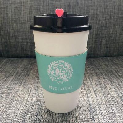 Cina La manica calda 12oz della tazza di carta del caffè ha personalizzato il tè Eco di Boba della bevanda di logo amichevole in vendita