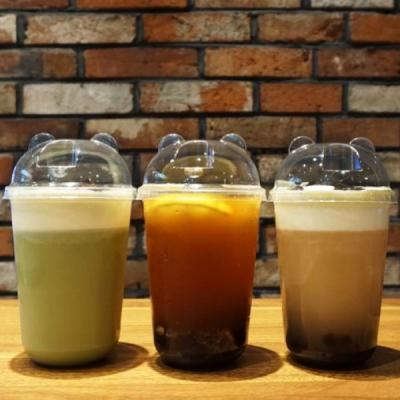 China Eco - Friendly Disposable Plastic Cups For Ice Cream Dessert Shops 90mm/95mm for sale