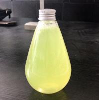 China Eco Easy Open Pear Shaped PET Beverage Bottles 500ml Custom Printing for sale