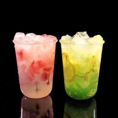 Cina Tazze di plastica biodegradabili del frappé di plastica dei pp, tazze di plastica concimabili in vendita