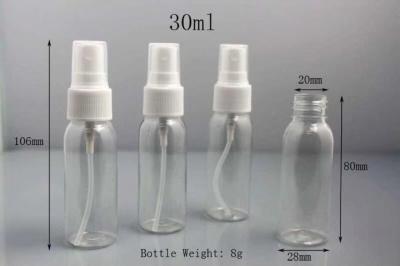 Cina OEM d'imballaggio cosmetico delle chiare della foschia dell'animale domestico lozioni di plastica della bottiglia di acqua disponibile in vendita