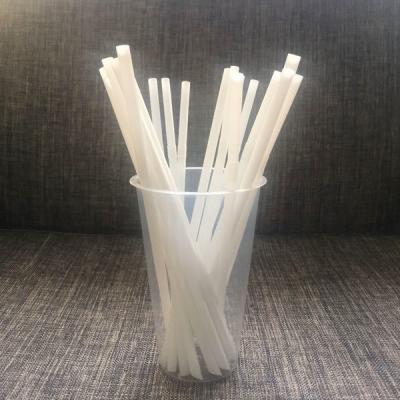 China Biodegradable Bendable Paper Straws , Recycled Paper Straws Natural Corn Eco Pla for sale