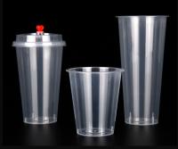 China Disposable 500ml PP Injection Cup Custom Printed Cold Drinking Cup Eco-Friendly for sale