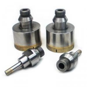 China Glass Diamond Drill Bits - Threaded Shank Drill lucy.wu@moresuperhard.com for sale