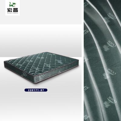China Donkere Gebreide de Jacquardstof van het manierontwerp 220gsm voor Matras Te koop