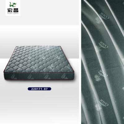 China Donkere Gebreide de Jacquardstof van het manierontwerp 220gsm voor Matras Te koop