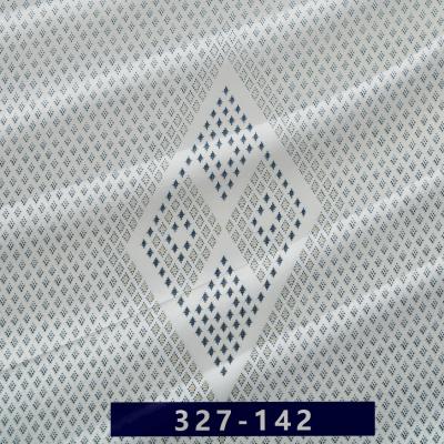 Cina tessuto elastico del poliestere di 220gsm Diamond Ticking Stripe Upholstery Fabric in vendita