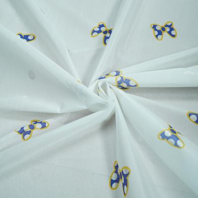 China RoHS80gsm Matras het Watteren het Patroon van de Stoffenkleur op Witte Achtergrond Te koop