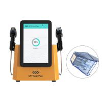 China Professional White Microneedling Machine With Single Handle Operation for sale